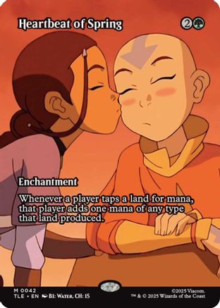 Heartbeat of Spring (Borderless) (TLE-042) - Avatar: The Last Airbende ...