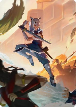 Sokka's Charge Art Card (ASTLA-) - Art Series: Avatar: The Last Airben ...