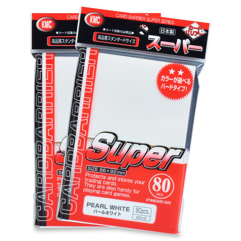 Game Crave Tournament Store - KMC Card Barrier Super Series Pearl White ...